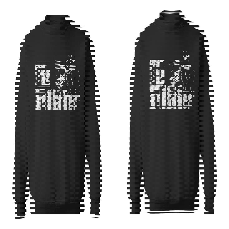 The Grillfather Bbq & Grilling Vintage Chef Sweatshirt | Seseable