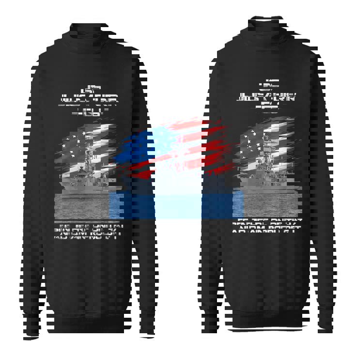 Uss Julius A Furer Ffg-6 Class Frigate American Flag Veteran Sweatshirt ...