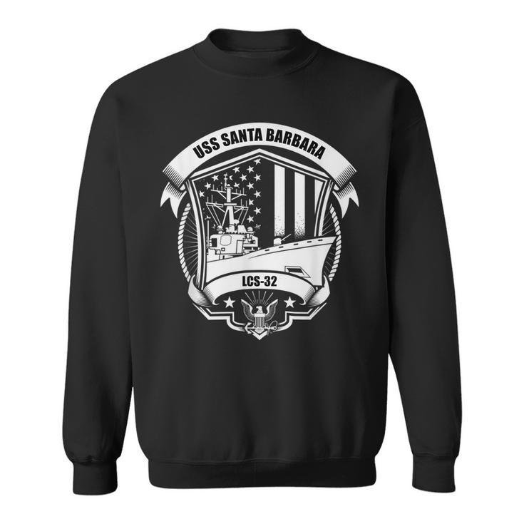 Uss Santa Barbara Lcs-32 Sweatshirt | Seseable