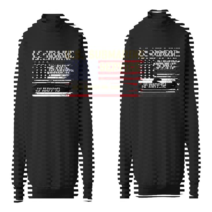 Uss Wahoo Ss-565 Submarine Veterans Day Fathers Day Sweatshirt | Seseable