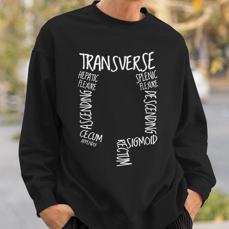 Gi Endoscopy Nurse Endo Tech Colonoscopy Map Colon Anatomy Sweatshirt ...