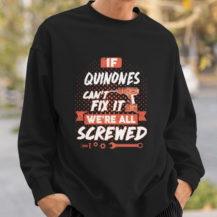 Quinones Name Quinones Family Name Crest Sweatshirt - Seseable