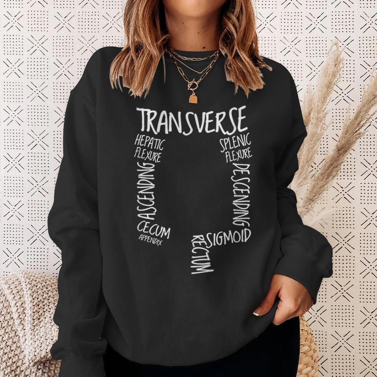 Gi Endoscopy Nurse Endo Tech Colonoscopy Map Colon Anatomy Sweatshirt ...