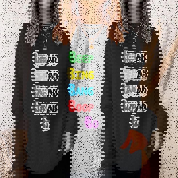 Worry Not Beep Bing Bang Boop And Bo Storybots Sweatshirt | Mazezy