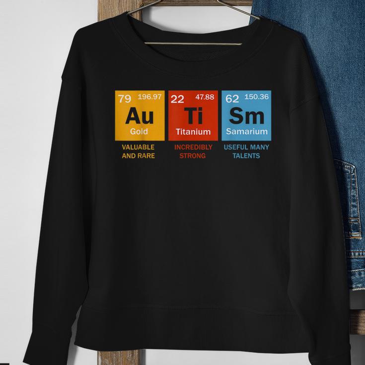 Autism Chemistry Periodic Table Elements Autism Awareness Sweatshirt ...