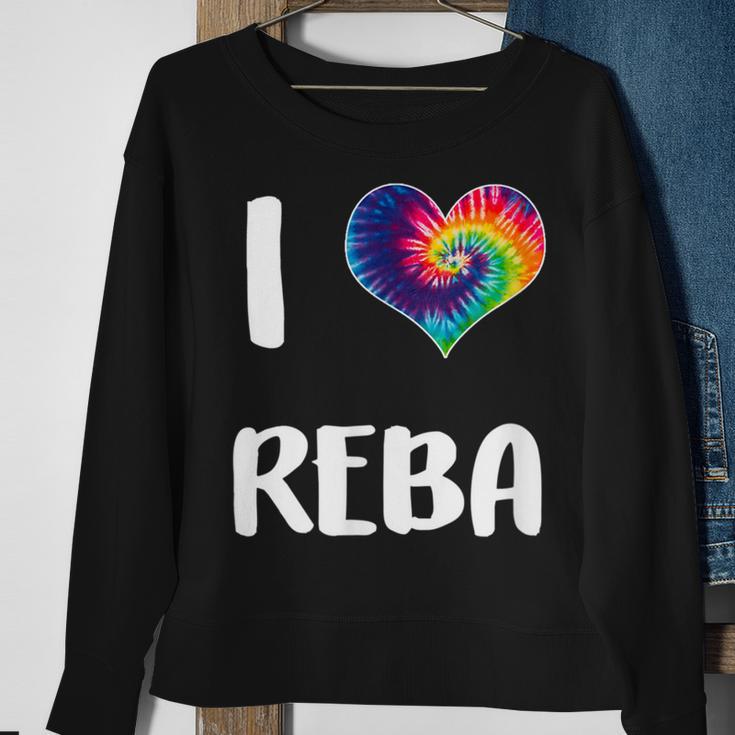I Love Reba Gift Valentine Guy Heart Anniversary 6 V2 Sweatshirt ...