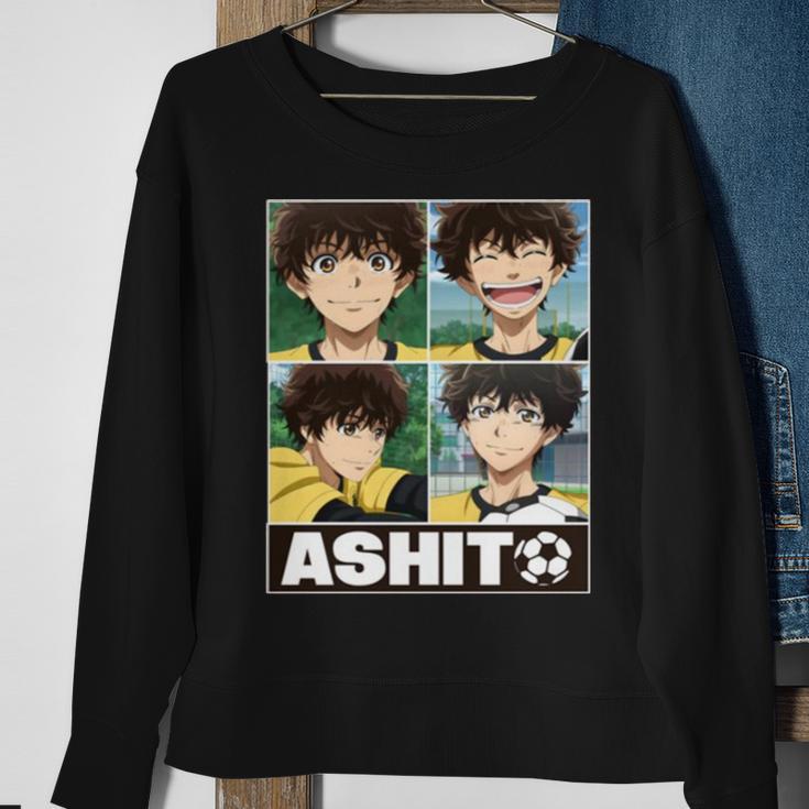 Soccer Anime Aoashi Ashito Aoi Sweatshirt | Mazezy