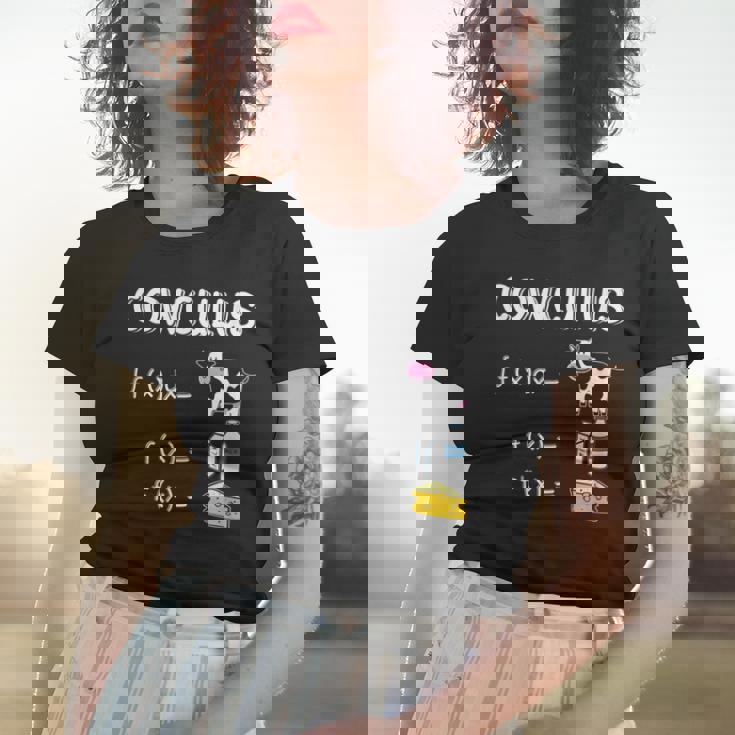 Cowculus Cow Math Nerdy Student Teacher Mathematician Women T-shirt ...