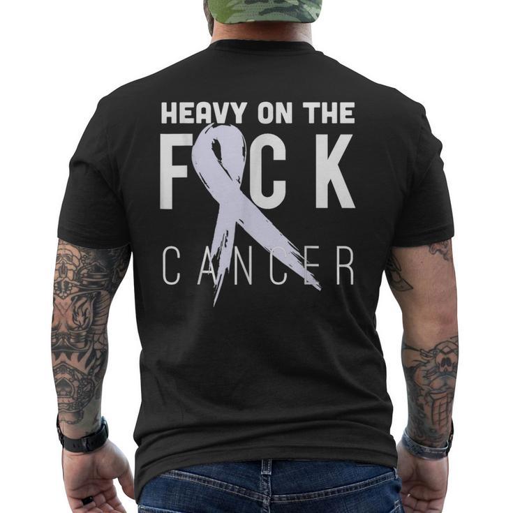 All Cancer Awareness Fight Cancer Ribbon Survivor Fighter Men's Back ...
