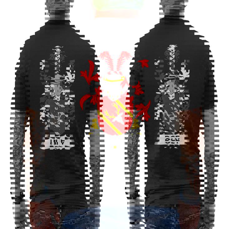 Dooley Coat Of Arms Family Crest Mens Back Print T-shirt - Seseable