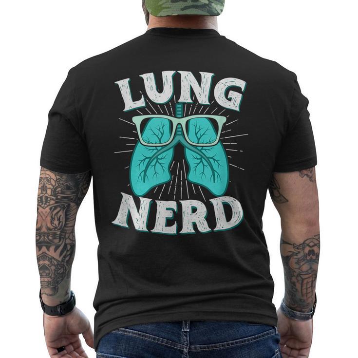 Respiratory Therapist Lung Nerd Rrt Crt Rt Pulmonologist Men's Back ...