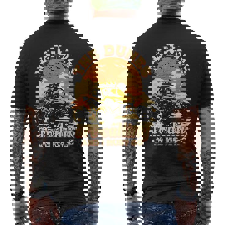 Sand Rail Dune Buggy Offroad Sand Racing Sandrail Men's Back Print T ...