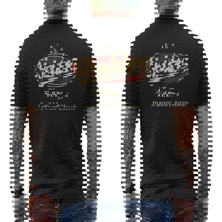 Sheldon Personalized Name Name Print S With Name Sheldon Men's T-shirt ...