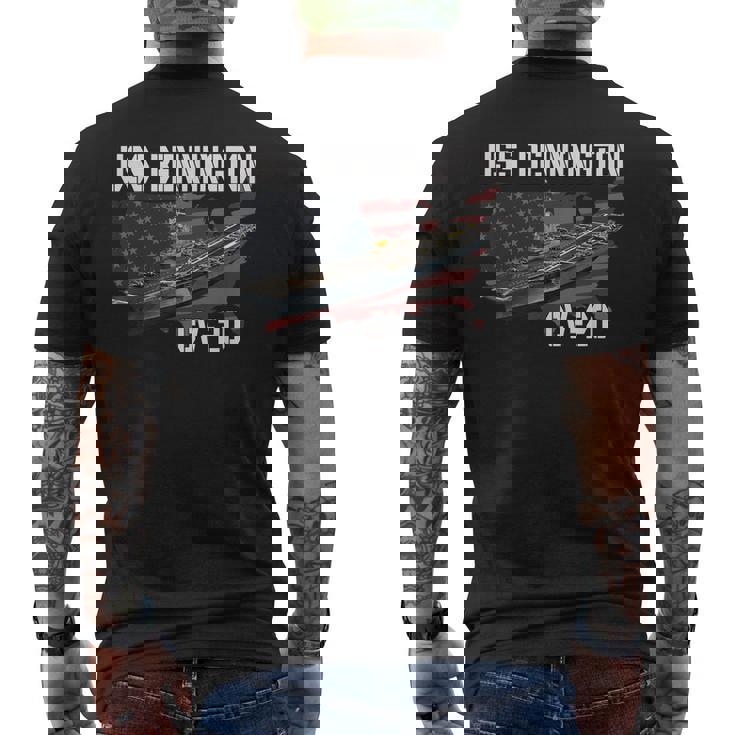 Uss Bennington Cv-20 Aircraft Carrier Veterans Day Fathers Men's T ...