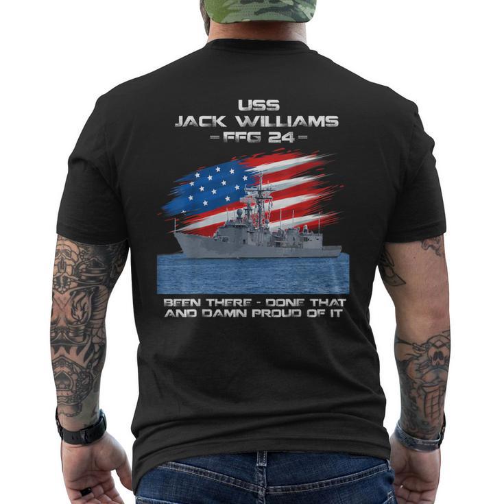 Uss Jack Williams Ffg-24 Class Frigate American Flag Veteran Hoodie ...