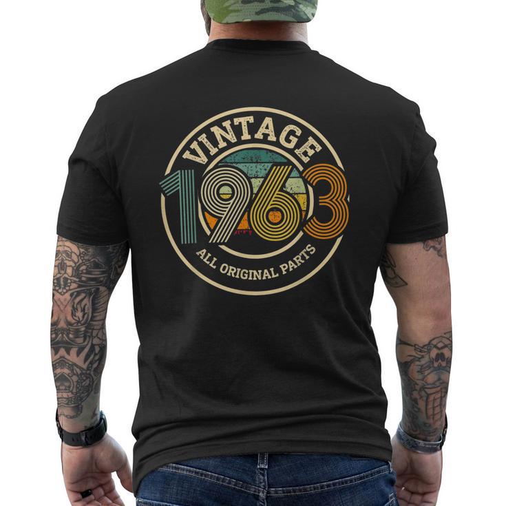 Vintage 1963 60Th Birthday All Original Parts Men Women Men's Back ...
