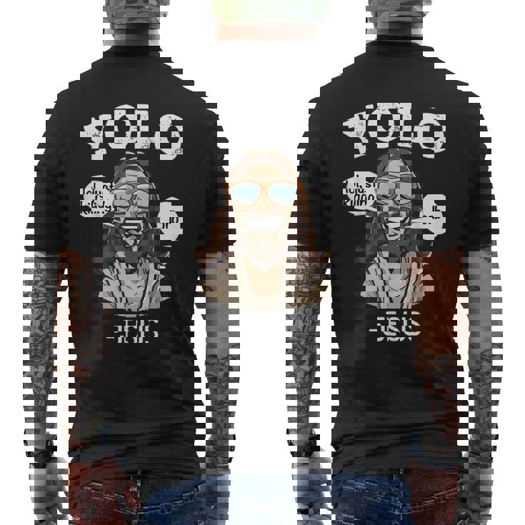 Yolo Jk Brb Jesus Christians Easter Resurrection Meme Men's T-shirt ...