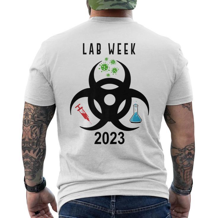 Lab Week Laboratory Technologist Scientist Microbiologist Men's Back ...