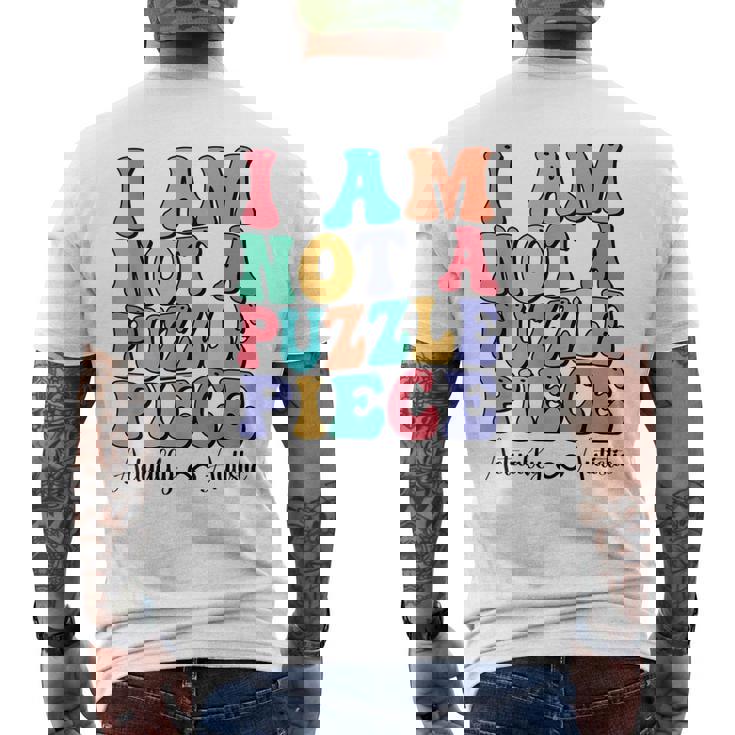 Made In Canada Apparel I'm Not A Puzzle Piece Actually Autistic Autism ...