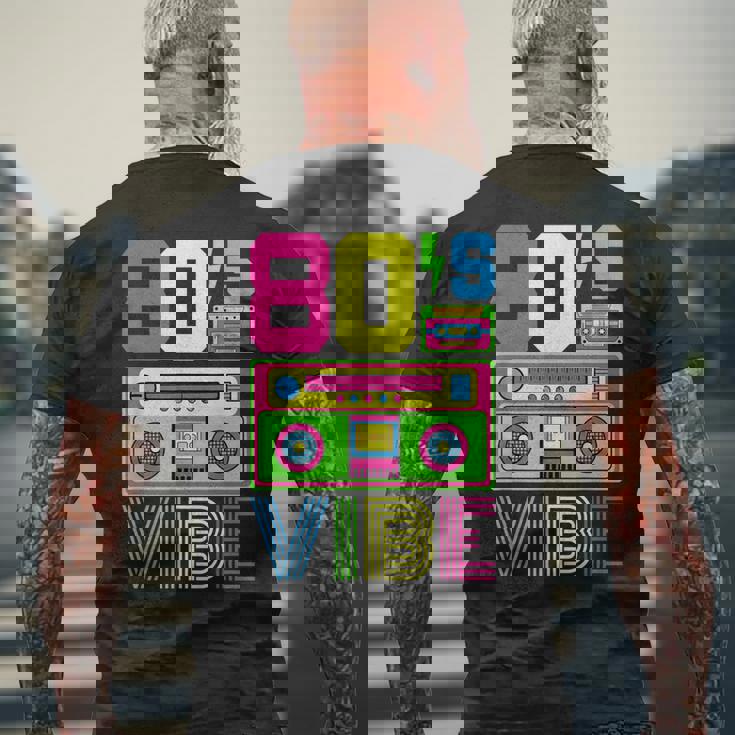 80S Vibe 1980S Fashion Theme Party Outfit Eighties Costume Men's Back ...