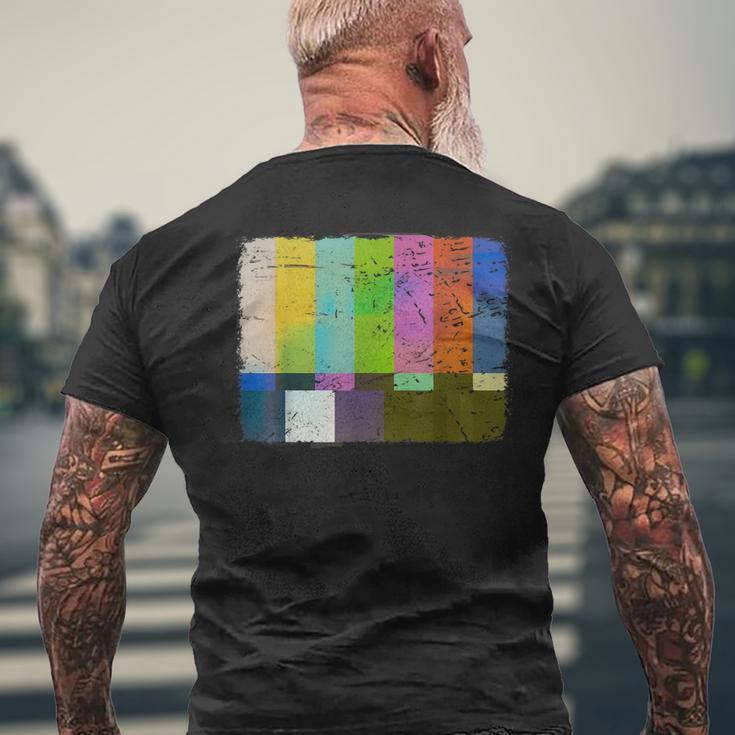 Cool Vintage Tv Test Pattern Color Bars Cool Television Men's T-shirt ...