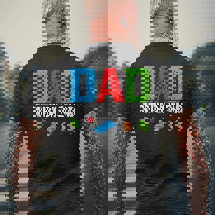 Dad Master Builder Building Bricks Blocks Dad Birthday Squad Gift For ...