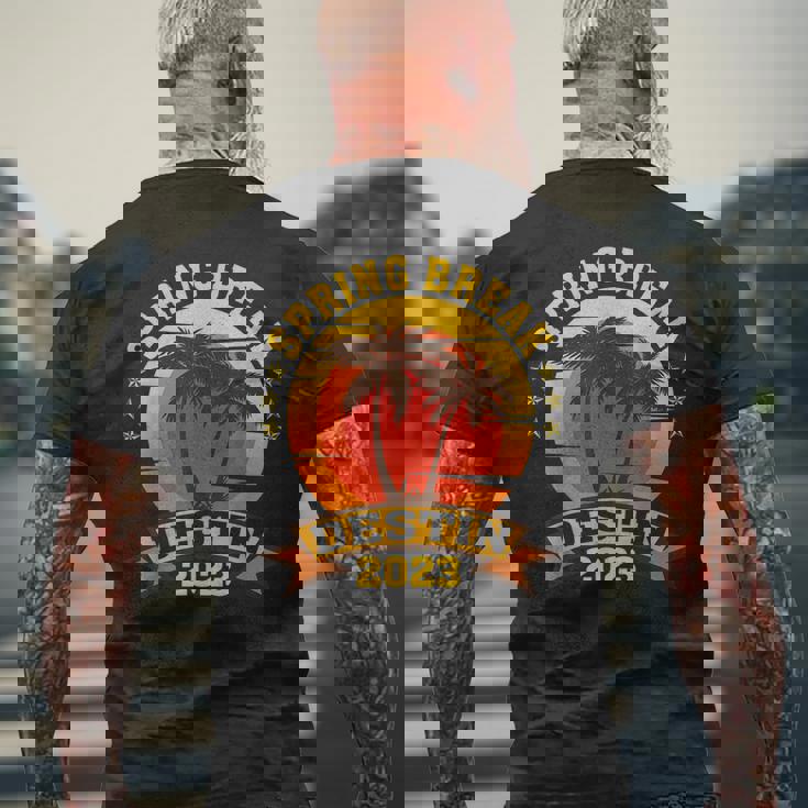 Destin 2023 Spring Break Family School Vacation Retro Men's Back Print ...