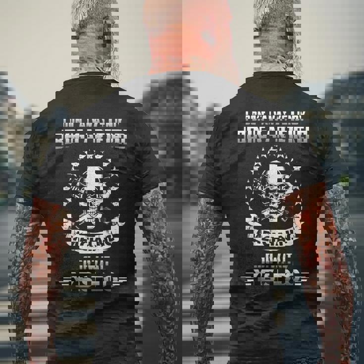 Funny Retired Mechanic Retirement Gift Mens Back Print T-shirt | Mazezy