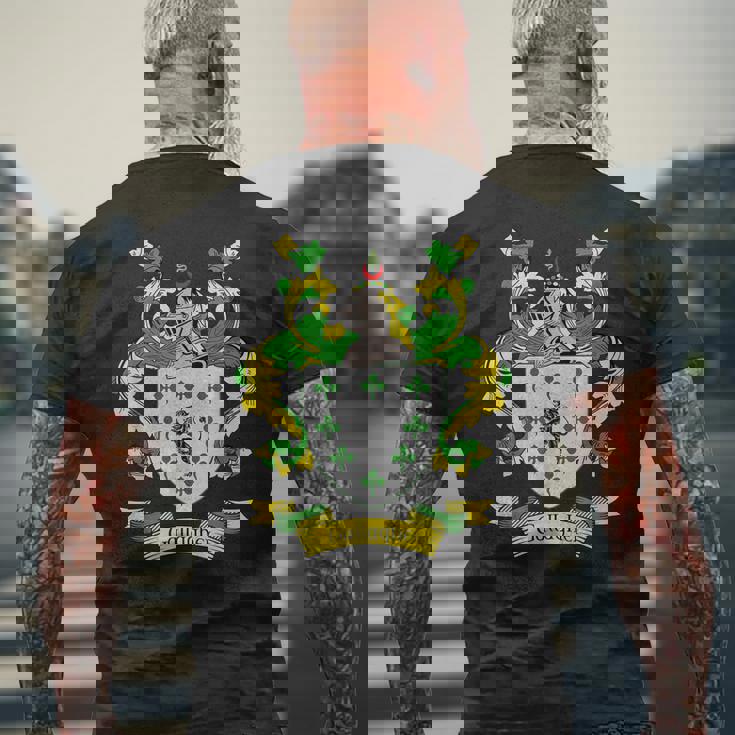 Gallagher Coat Of Arms | Gallagher Surname Family Crest Mens Back Print ...