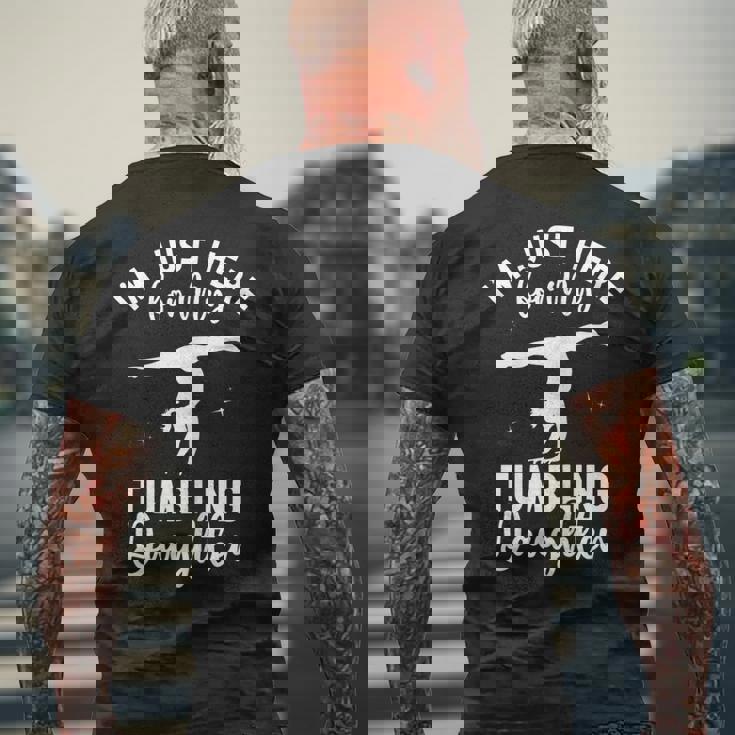 Girl Tumbling Gear Gymnast Gymnastics Tumbler Men's Back Print T-shirt ...