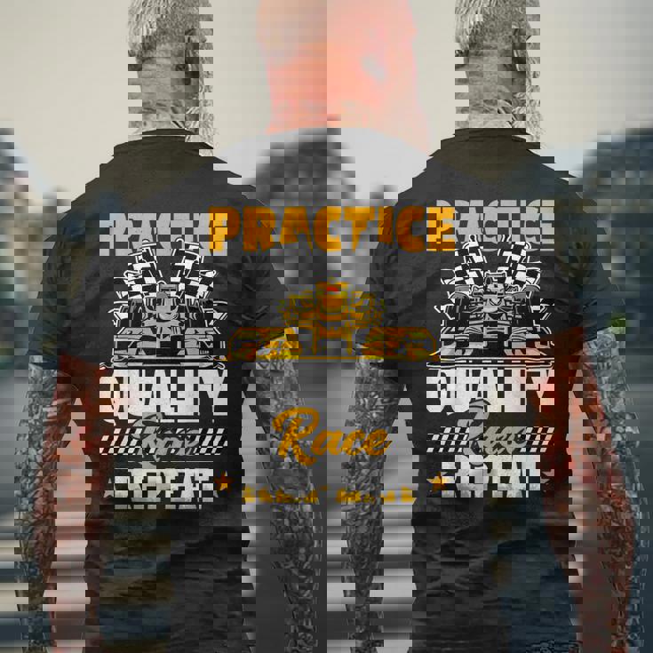 Practice Qualify Race Repeat Open Wheel Formula Racing Car Mens Back ...