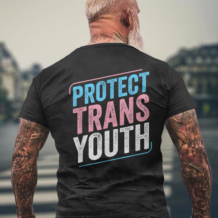 Protect Trans Youth Trans Pride Transgender Lgbt Men's Back Print T ...