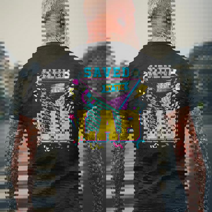 Saved By The Lab Retro Lab Week 2023 Medical Laboratory Tech Men's Back ...