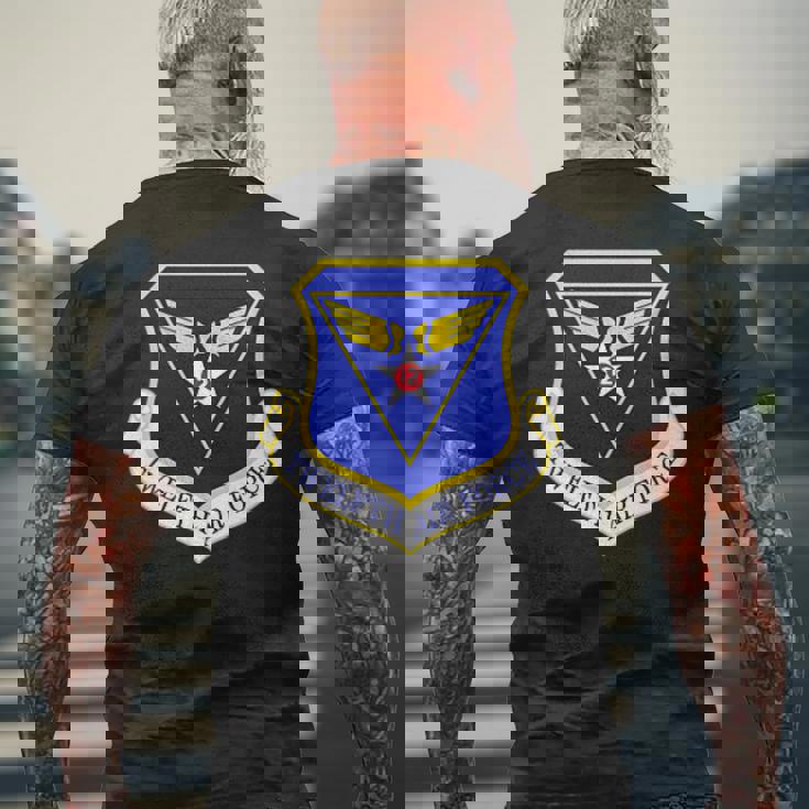 Twelfth Air Force Veteran Military Veterans Day Vintage V2 Men's T-shirt Back Print - Seseable