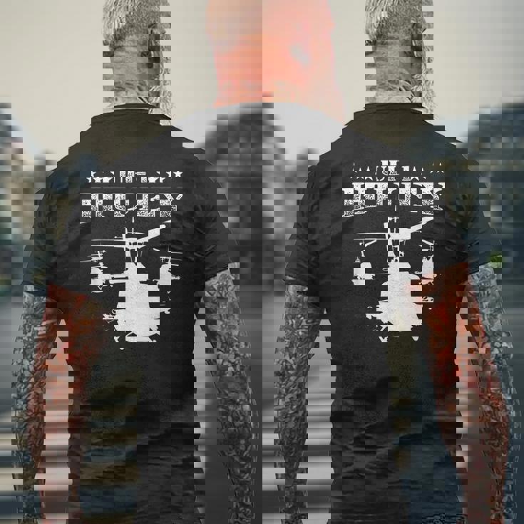 Uh-1 Huey Helicopter Pilot Huey Crew Chief Door Gunner Men's T-shirt ...