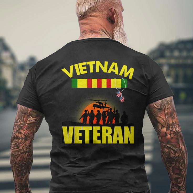 Us Army Vietnam Veteran Grumpy Old Vietnam Veteran Men's T-shirt Back ...