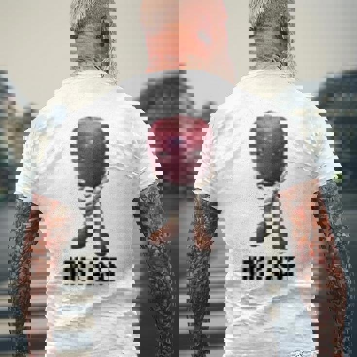 Goofy Ahh Merch Apple Me Asf T Men's Back Print T-shirt | Mazezy