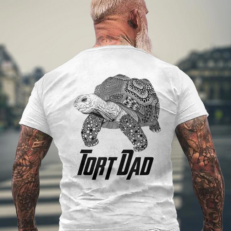 Tort Dad Sulcata African Spurred Tortoise Turtle Shell Men's Back Print ...