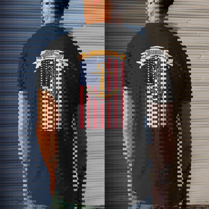 Aircraft Carrier Uss Intrepid Cva-11 Veteran Day Grandpa Dad Men's T ...