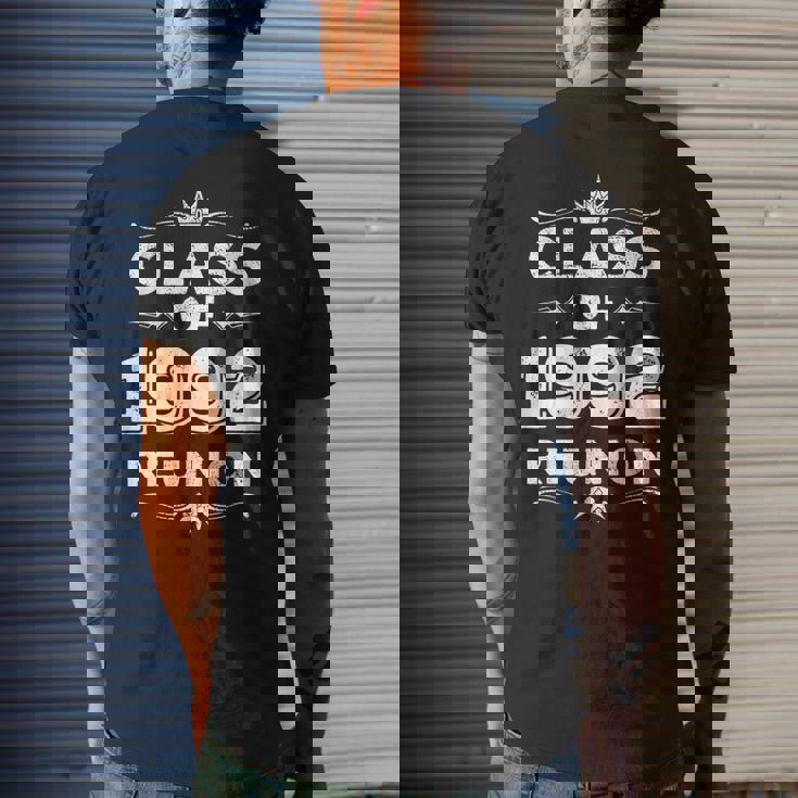 Class Of 1992 Reunion Class Of 92 Reunion 1992 Class Reunion Men's Back Print T-shirt | Mazezy