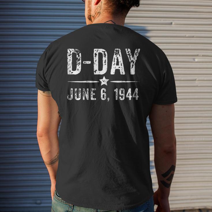 D-Day Shirt - Commemorative World War 2 T Shirt Men's Back Print T ...