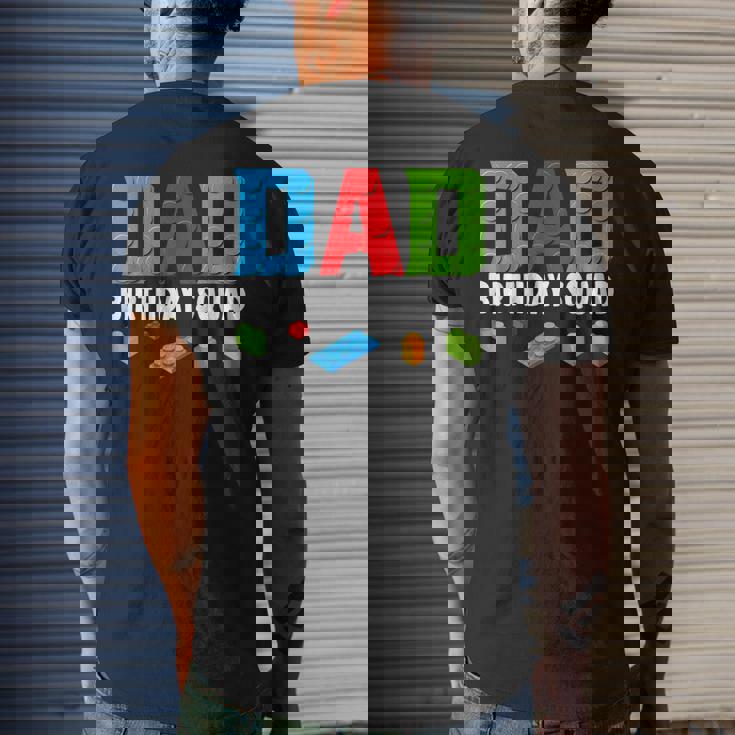 Dad Master Builder Building Bricks Blocks Dad Birthday Squad Gift For ...