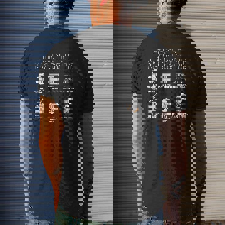 Elevator Constructor Elevator Mechanic Elevator Mens Back Print T-shirt | Mazezy