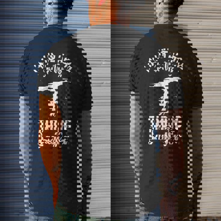 Girl Tumbling Gear Gymnast Gymnastics Tumbler Men's Back Print T-shirt ...