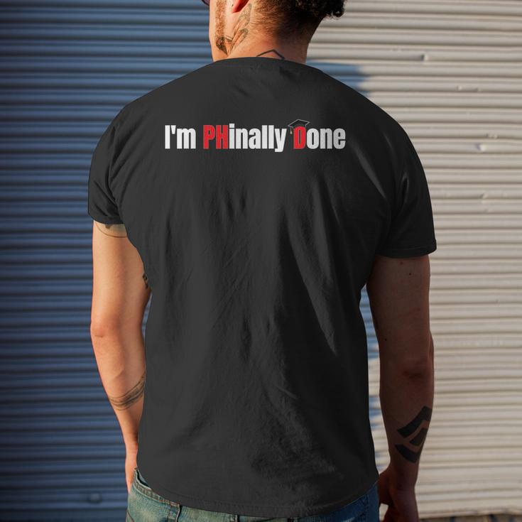 PhInished 2023 Doctoral Degree Phinished Phd Phinally Done Mens Back ...