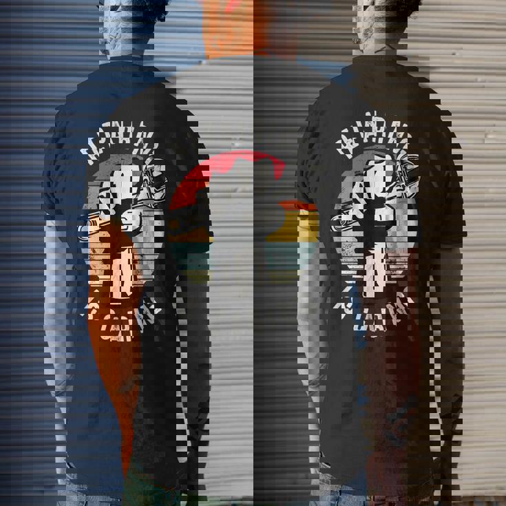 Repairing Is Caring Car Auto Mechanic Handyman Repairman Mens Back ...