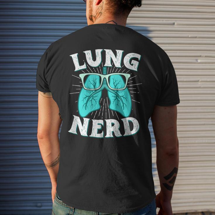 Respiratory Therapist Lung Nerd Rrt Crt Rt Pulmonologist Men's Back ...