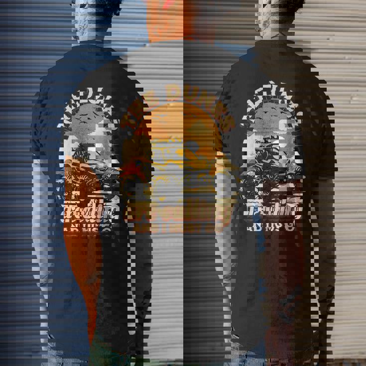 Sand Rail Dune Buggy Offroad Sand Racing Sandrail Men's Back Print T ...