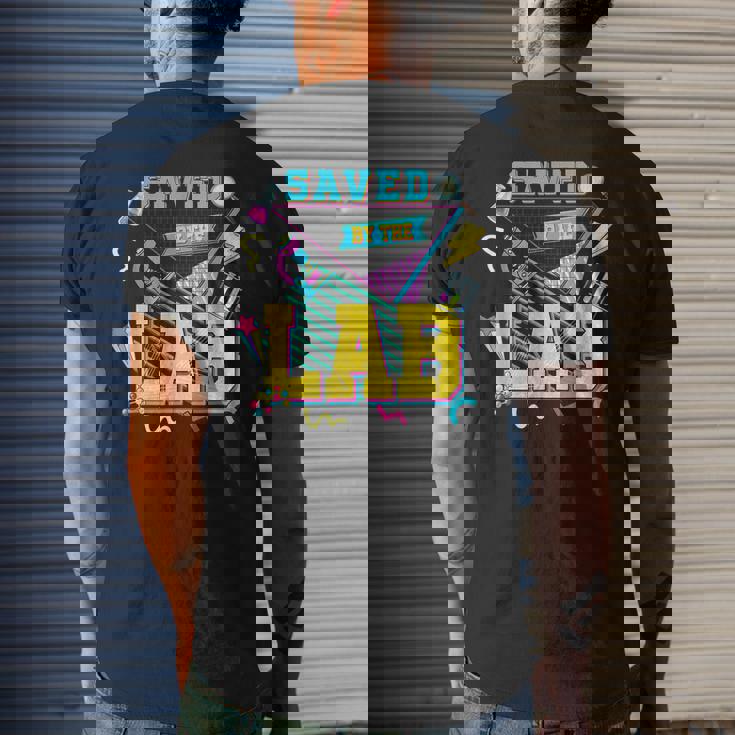 Saved By The Lab Retro Lab Week 2023 Medical Laboratory Tech Men's Back ...