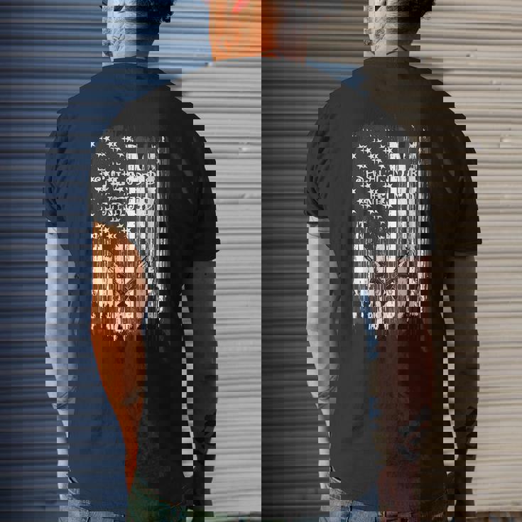 Second Amendment 2A Shall Not Be Infringed Design Mens Back Print T ...